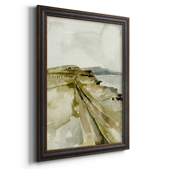 Sand & Stable Zaylee North Sea Coast I Framed On Canvas Painting | Wayfair