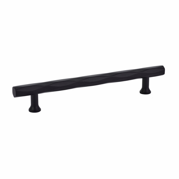 Emtek Tribeca Cabinet Pull 6" Center-to-Center, Flat Black | Wayfair