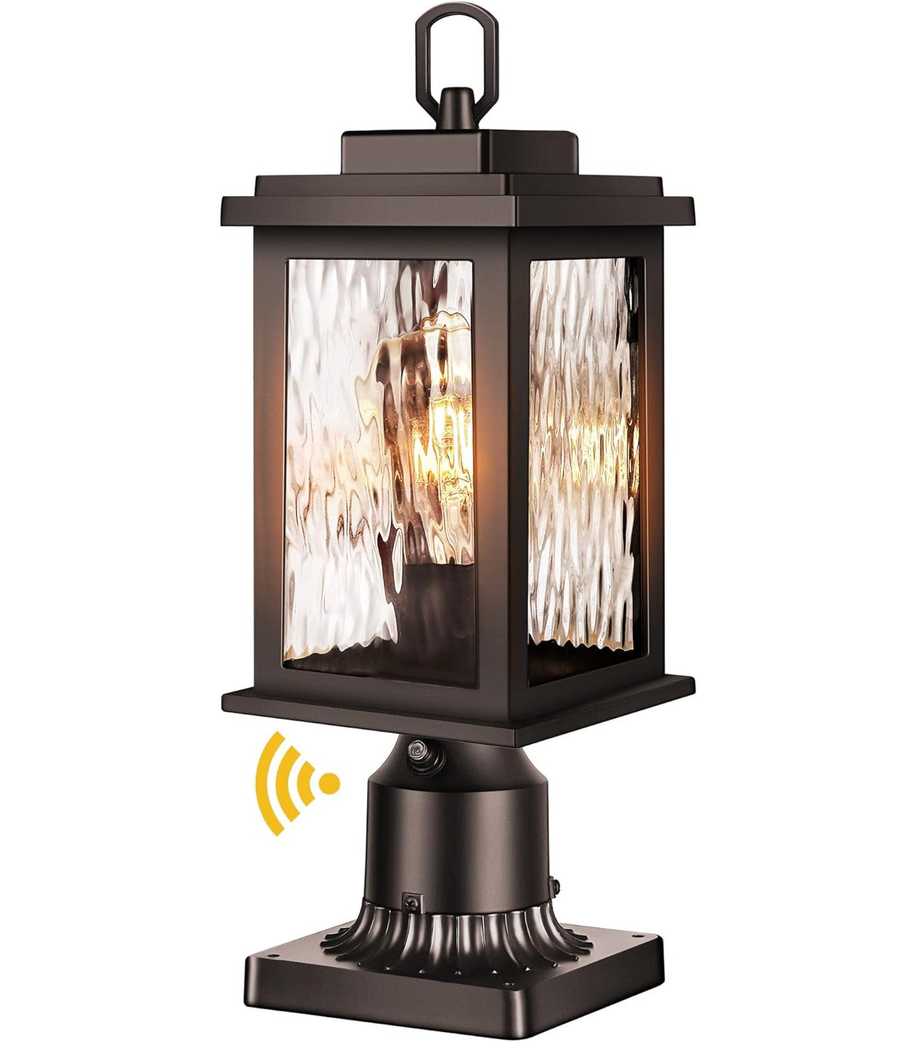 Winston Porter Outdoor Post Lights Hardwired 120V Oil Rubbed Bronze ...