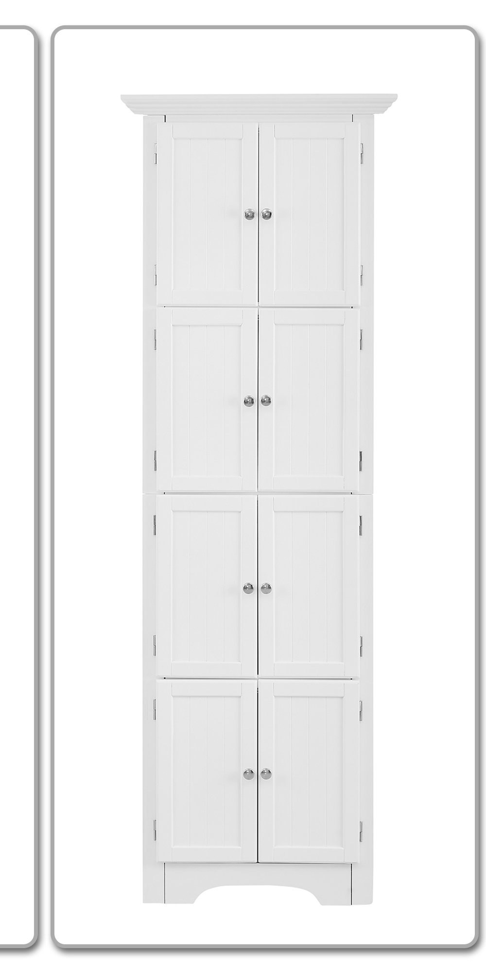 Red Barrel Studio Modern design Storage Cabinet with Metal door handles ...