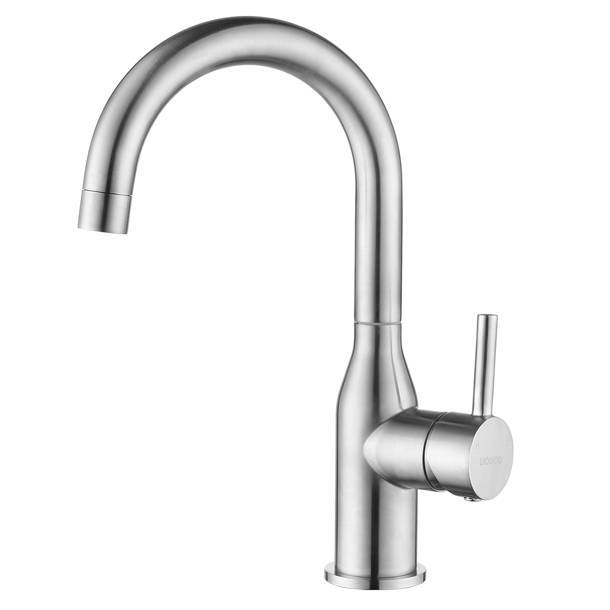 NEWATER Single Hole Faucet Single-handle Bathroom Faucet with Drain ...