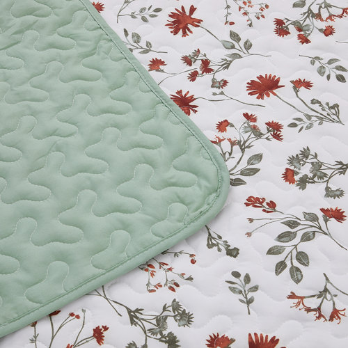 Videri Home Floral Botanical Quilt Set | Wayfair