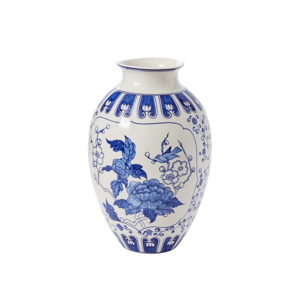 Birch Lane™ Daniella Elodie Vase Blue | Wayfair