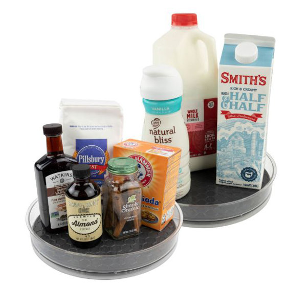 Spectrum Hexa Plastic Lazy Susan - Set of 2 Lazy Susan & Reviews | Wayfair