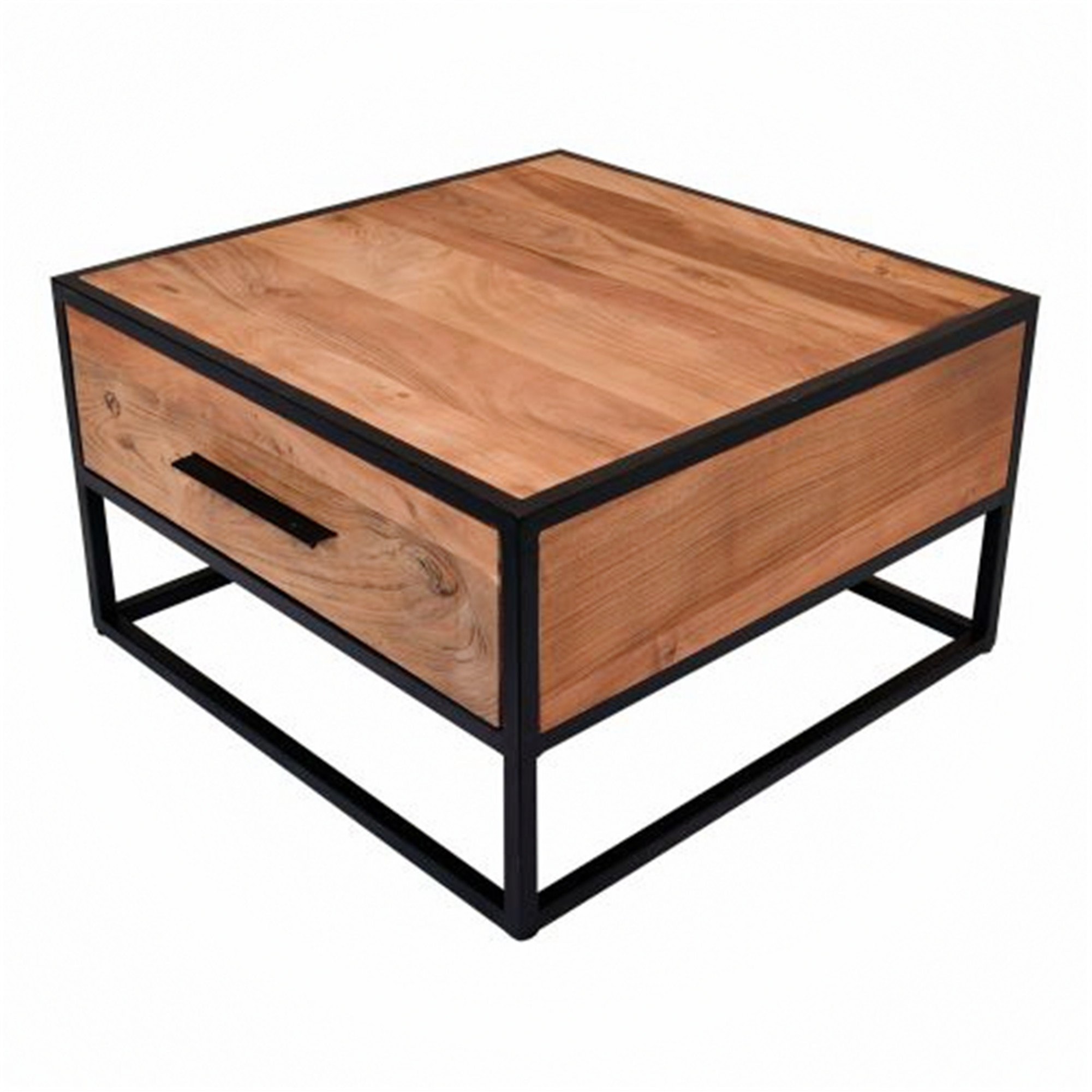 Union Rustic Ismat Solid Wood Frame End Table with Storage | Wayfair
