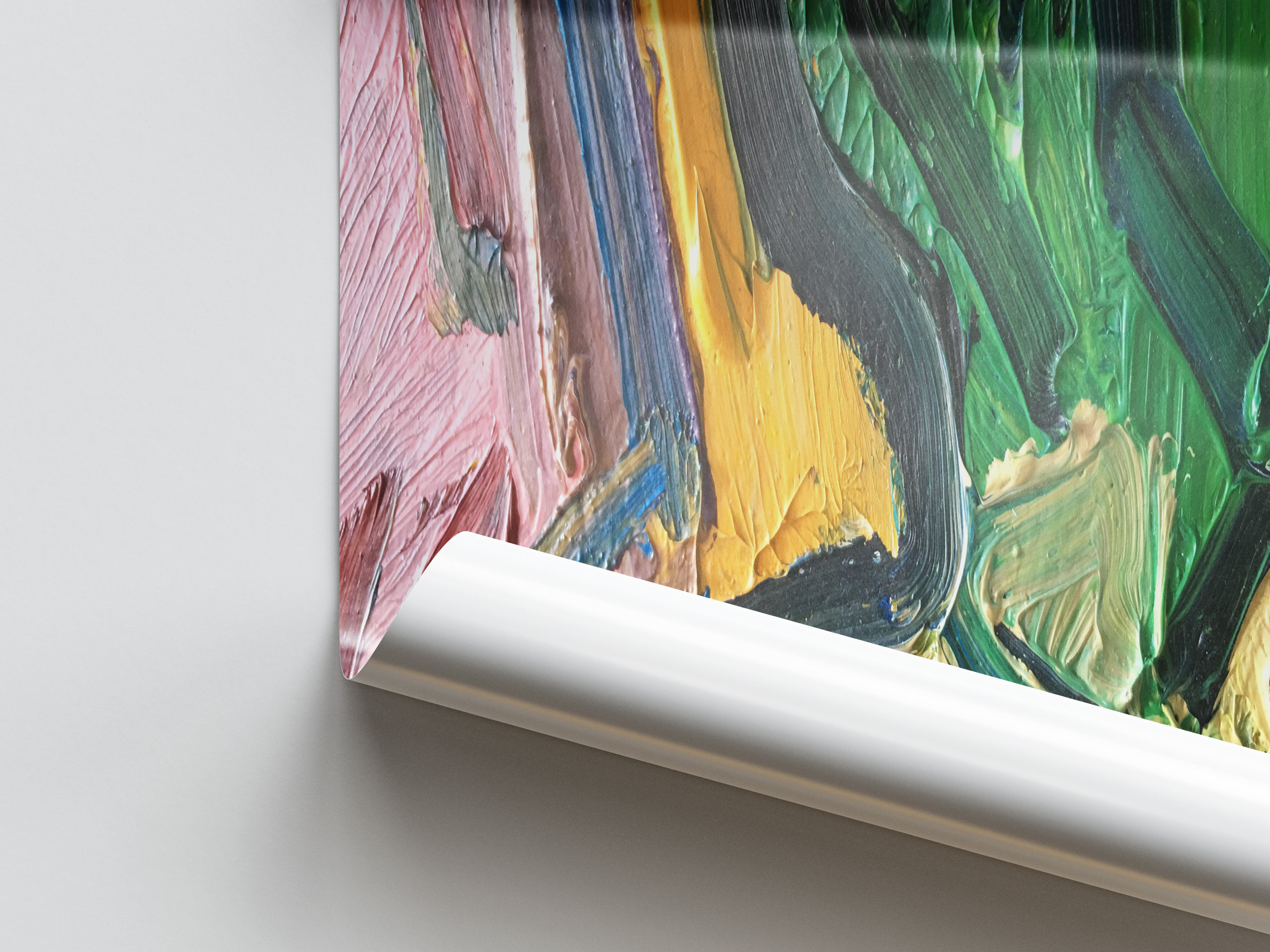 kayra export Painting Poster, Acrylc Canvas, Abstract Artwork, 3d ...