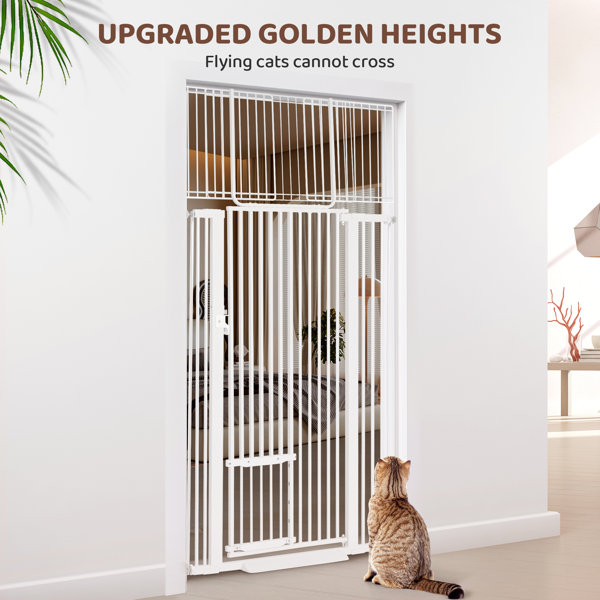 Tucker Murphy Pet™ 71" Extra Tall Heavy Duty Metal Safety Gate ...
