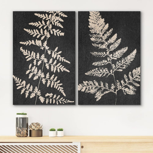 Ferns Gallery Wrapped Canvas Wall Art You'll Love | Wayfair
