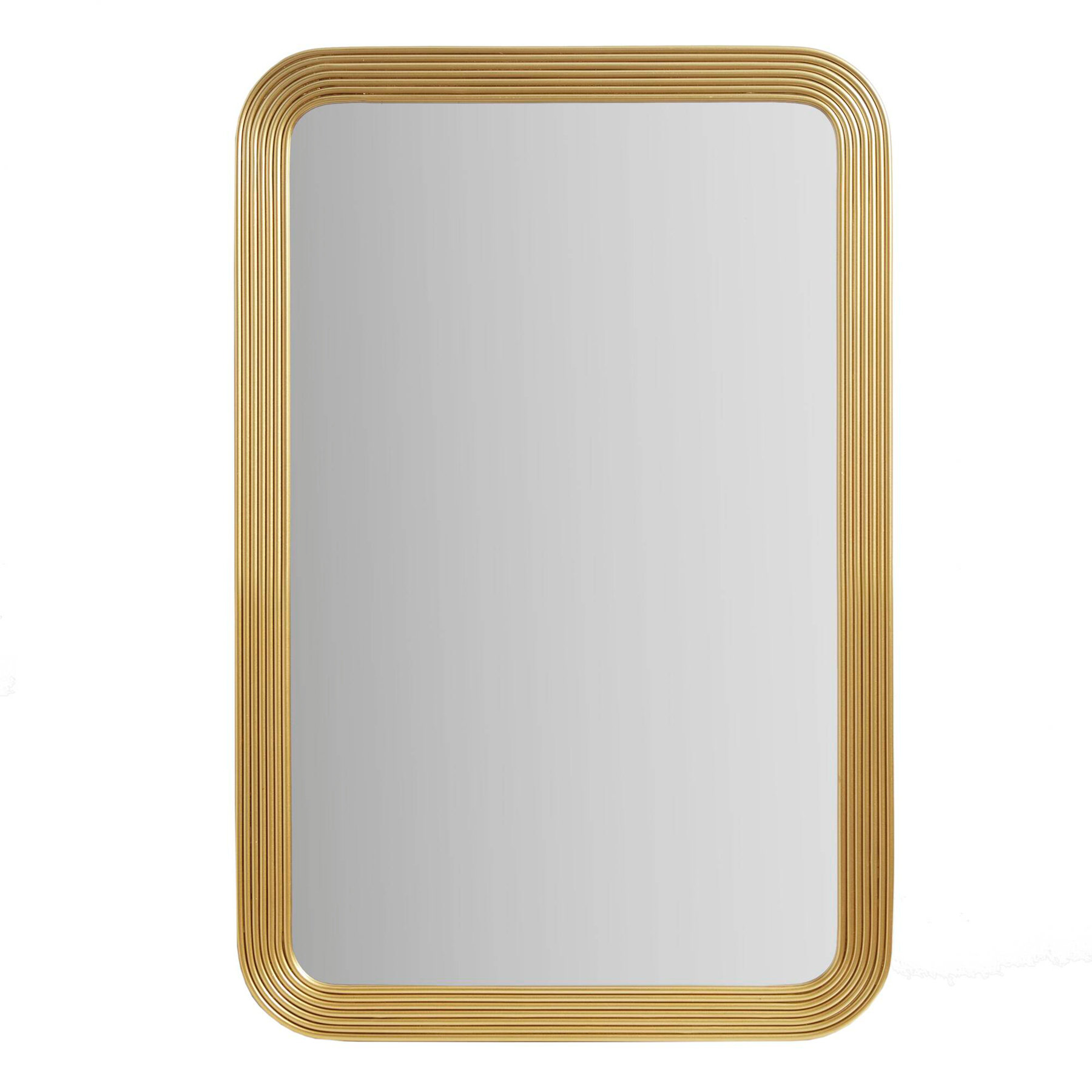 Mercer41 Rounded Rectangle Fluted Wall Mirror - Wayfair Canada