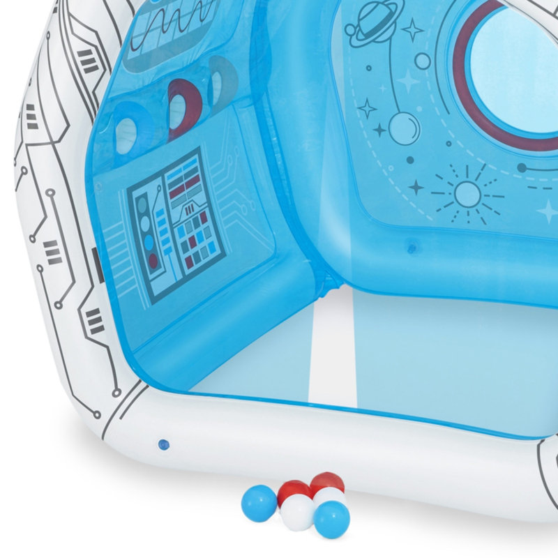 Bestway Space Station Exploration Kids Inflatable Playhouse | Wayfair
