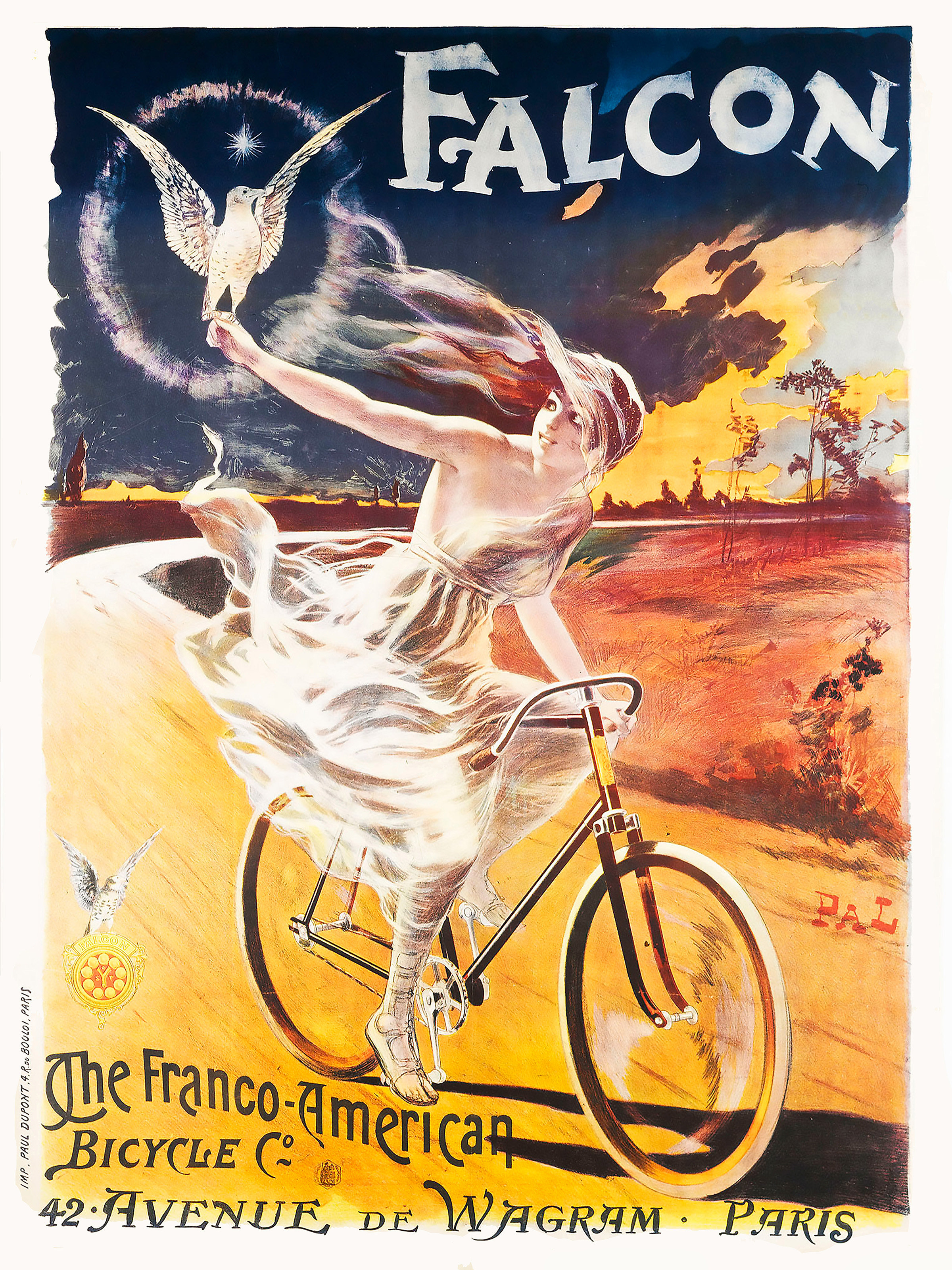 Trinx Falcon the Franco American Bicycle Co Vintage French Cycling ...