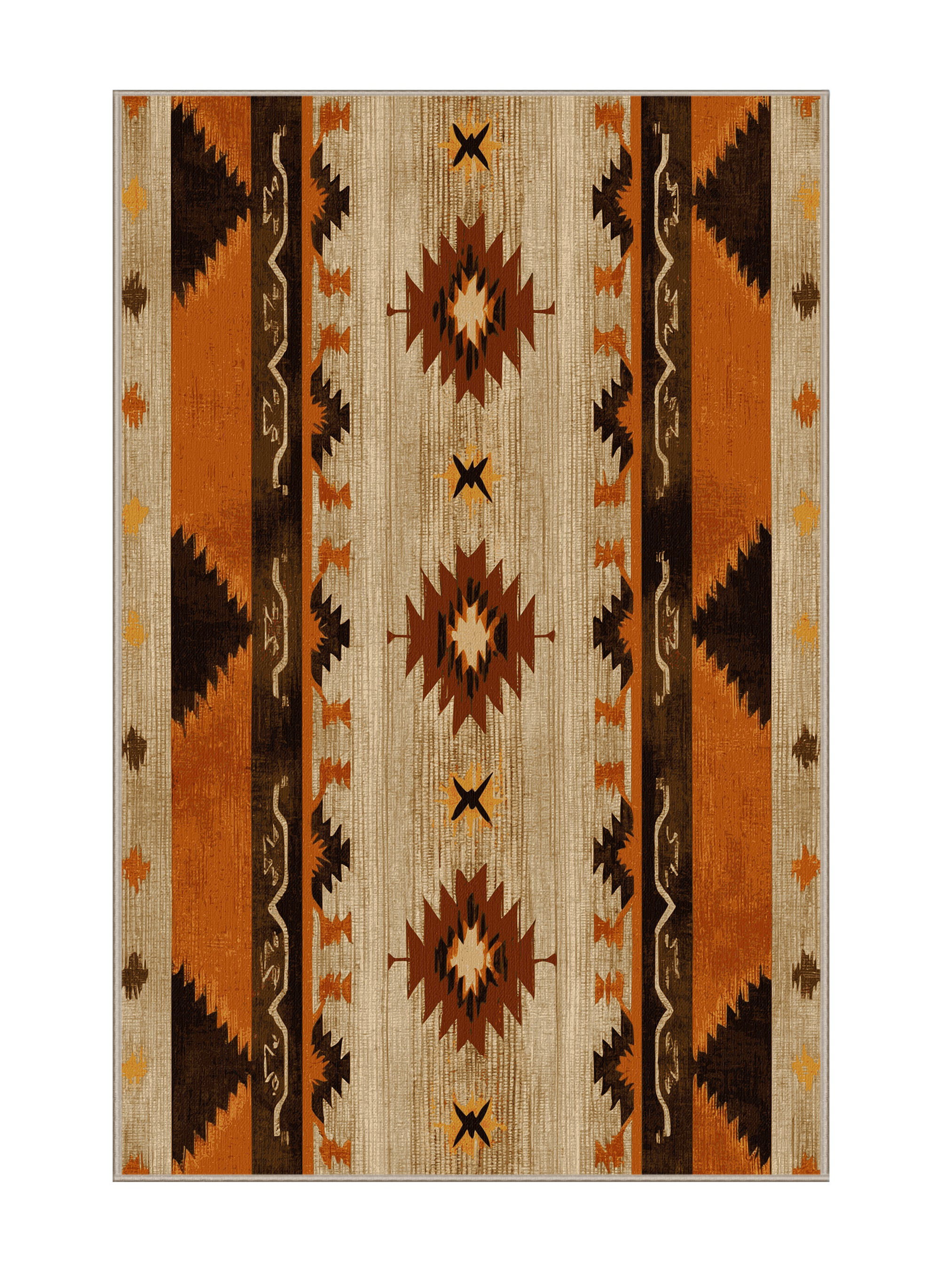 Union Rustic Sunlit Labyrinth Rug | Wayfair