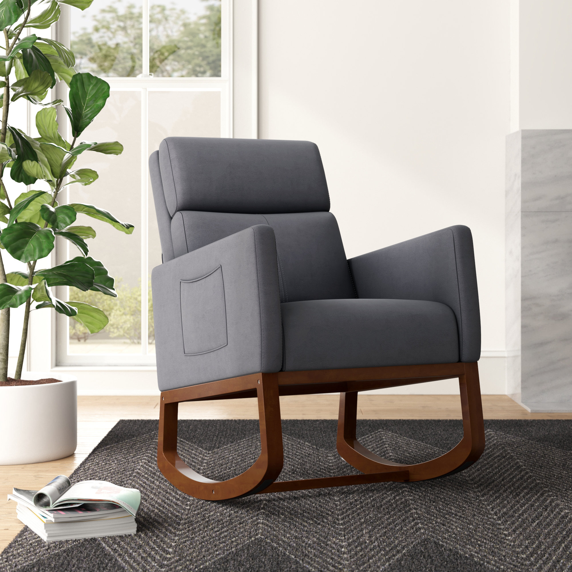 Wade Logan® Rocking Chair & Reviews | Wayfair