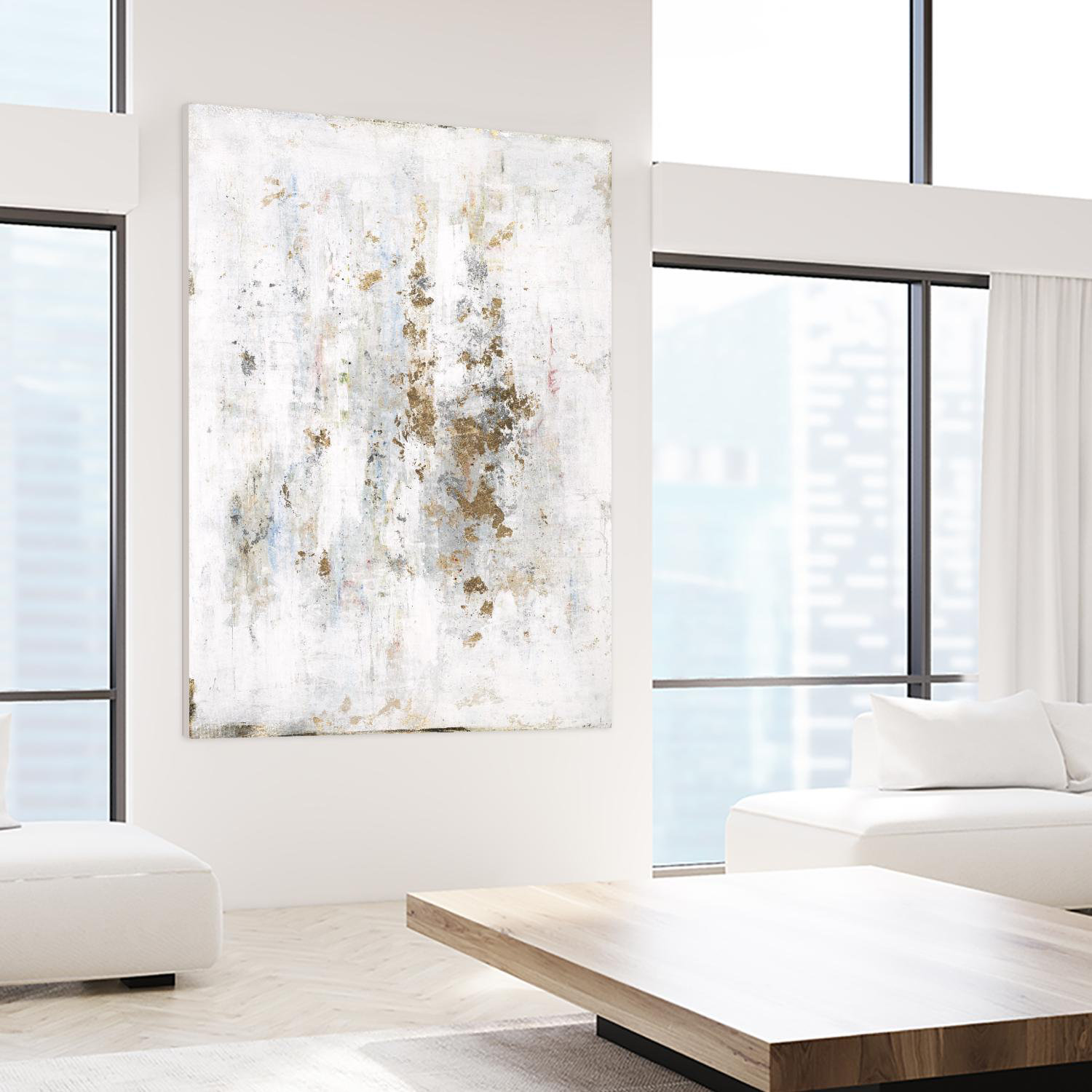 Clicart " Drips And Dabs II " on Canvas | Wayfair
