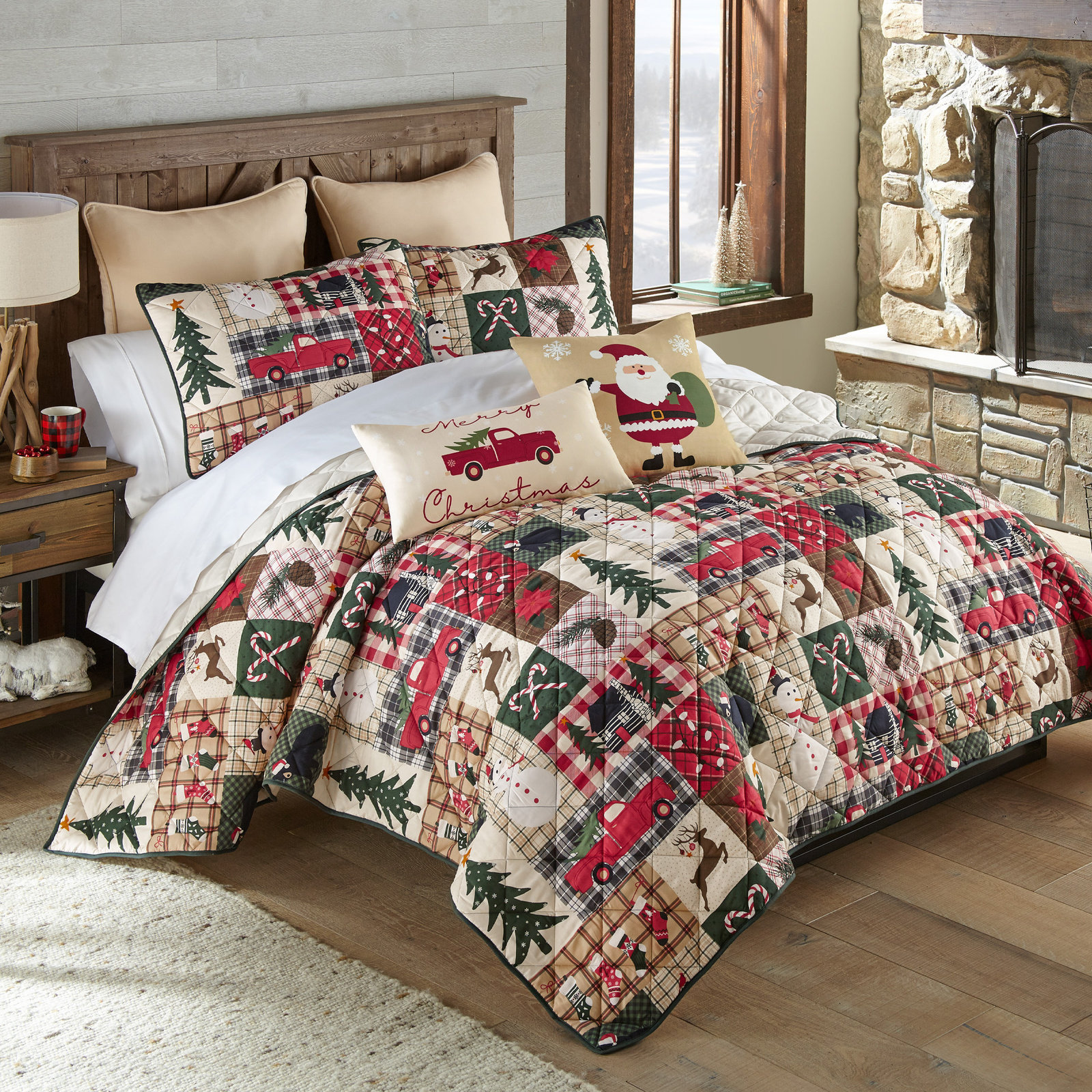 Donna Sharp Holiday Dream Holiday Dream Quilt Set & Reviews - Wayfair ...