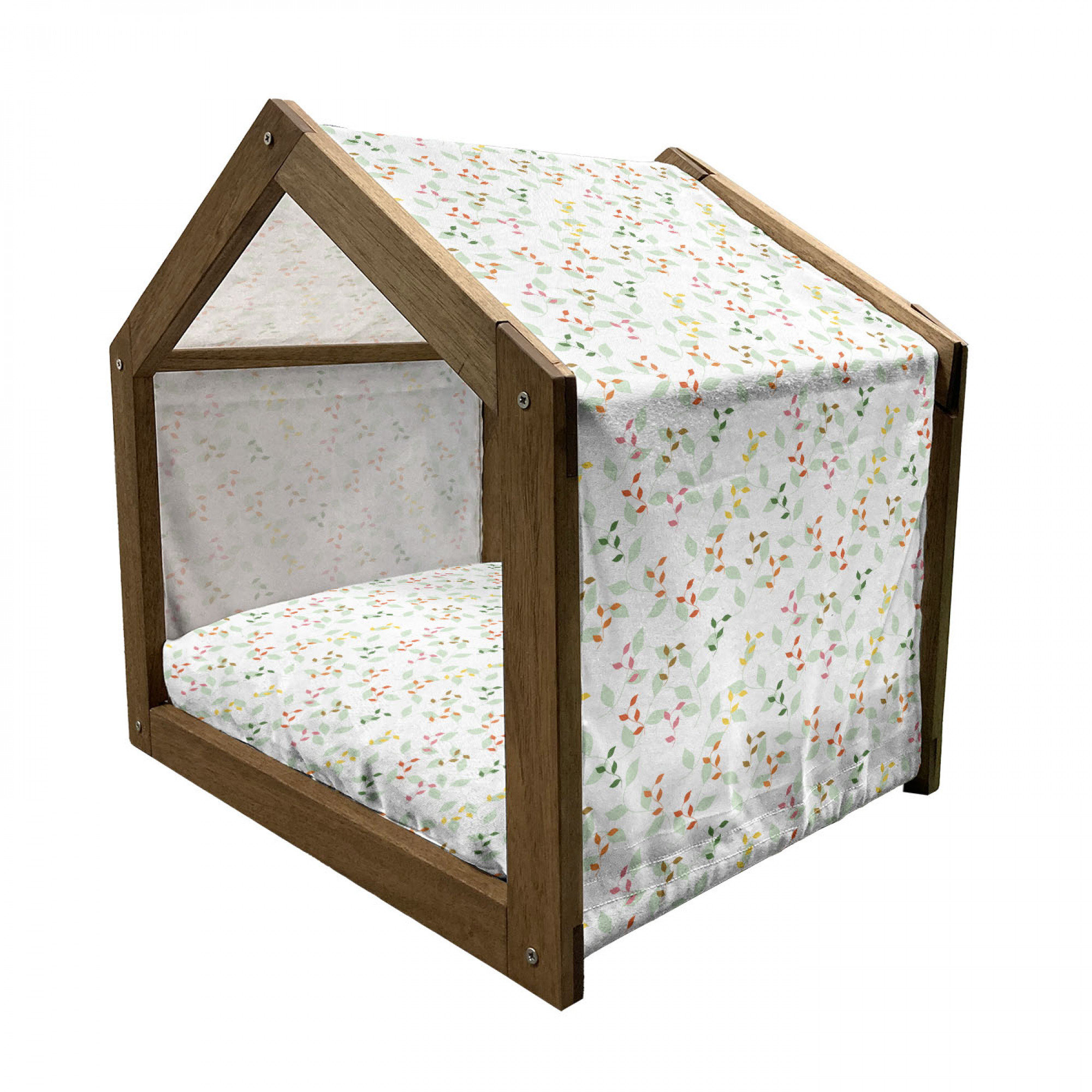 East Urban Home Mint Green Wood Dog House | Wayfair