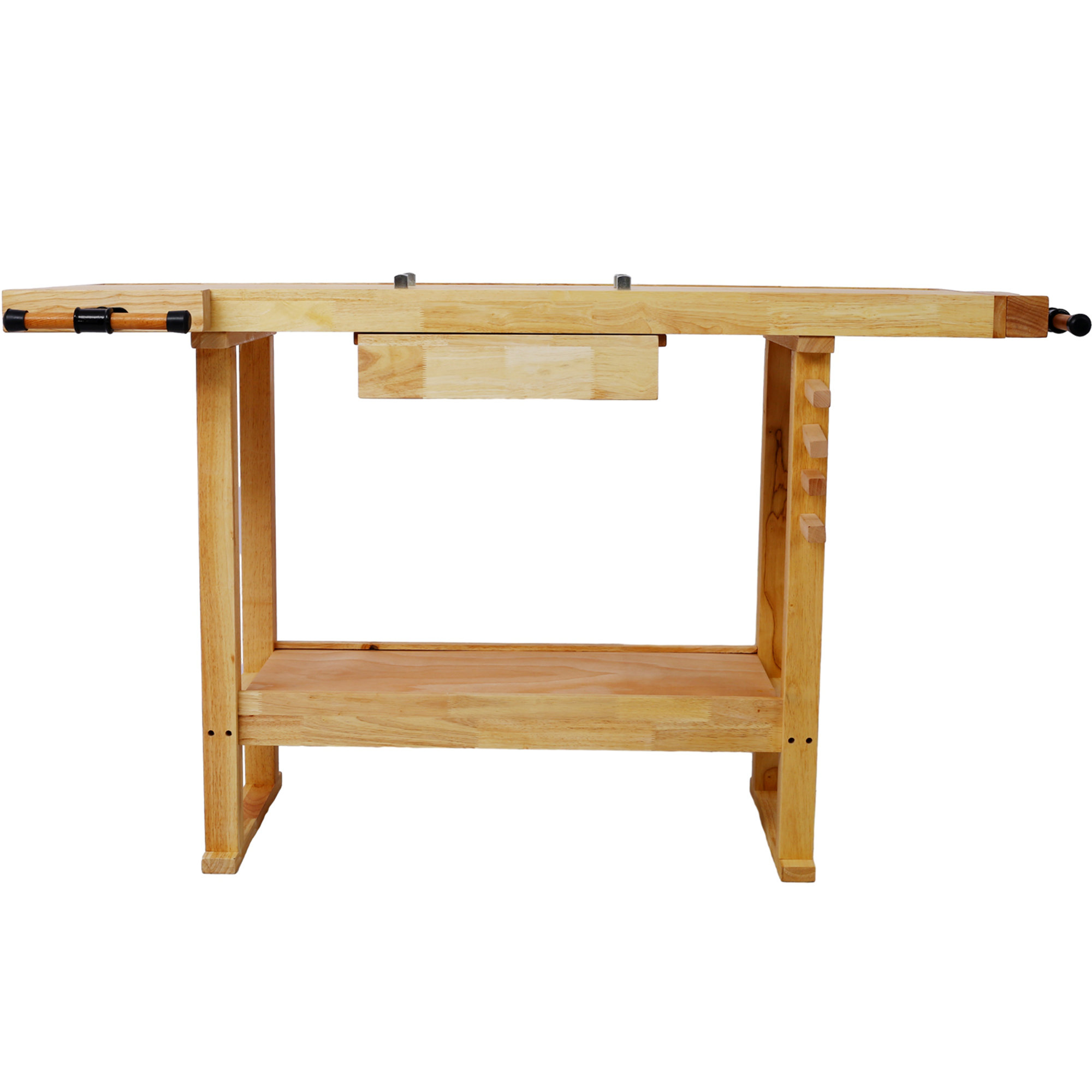 Williston Forge Wooden Workbench for Garage Workshop and Home - Wayfair ...