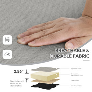 Gracie Oaks Country Upholstered Bar Stool Solid Wood Counter Stool ...