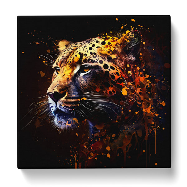 Fairmont Park Leopard Abstract Art - Print | Wayfair.co.uk