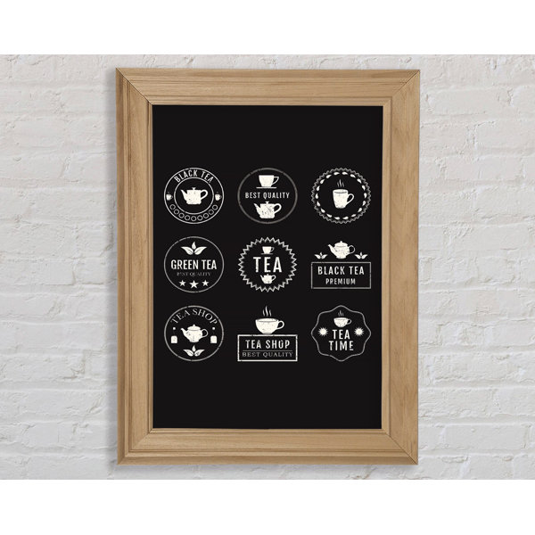 Bright Star Selection Of Teas - Single Picture Frame Print | Wayfair.co.uk