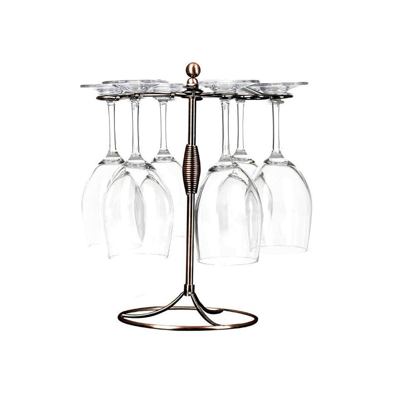 Winston Porter Wein Tabletop Wine Glass Rack | Wayfair