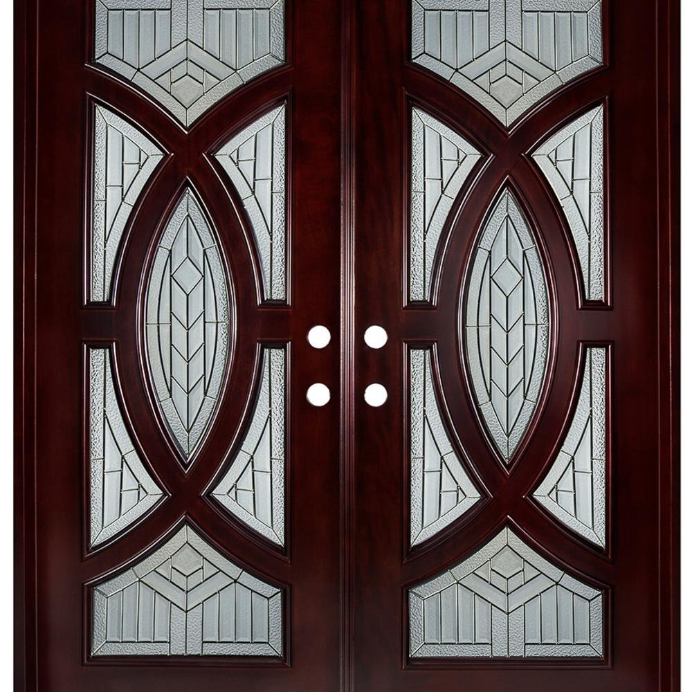 Door Destination Prairie Ready to Install Wood Prehung Front Entry ...