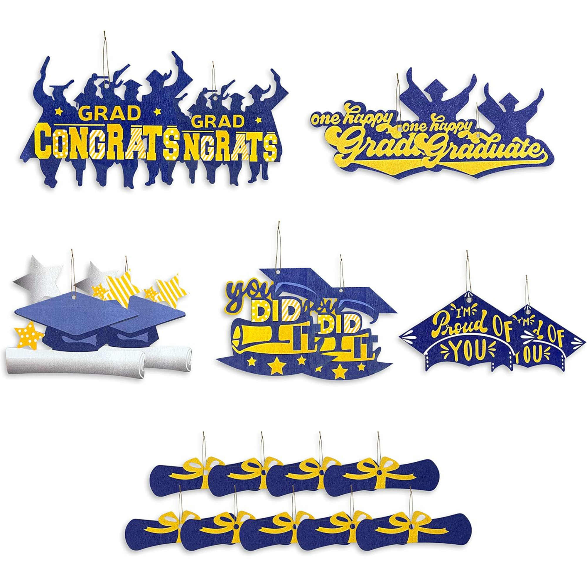 The Party Aisle™ Graduation Decorations Ornaments | Wayfair