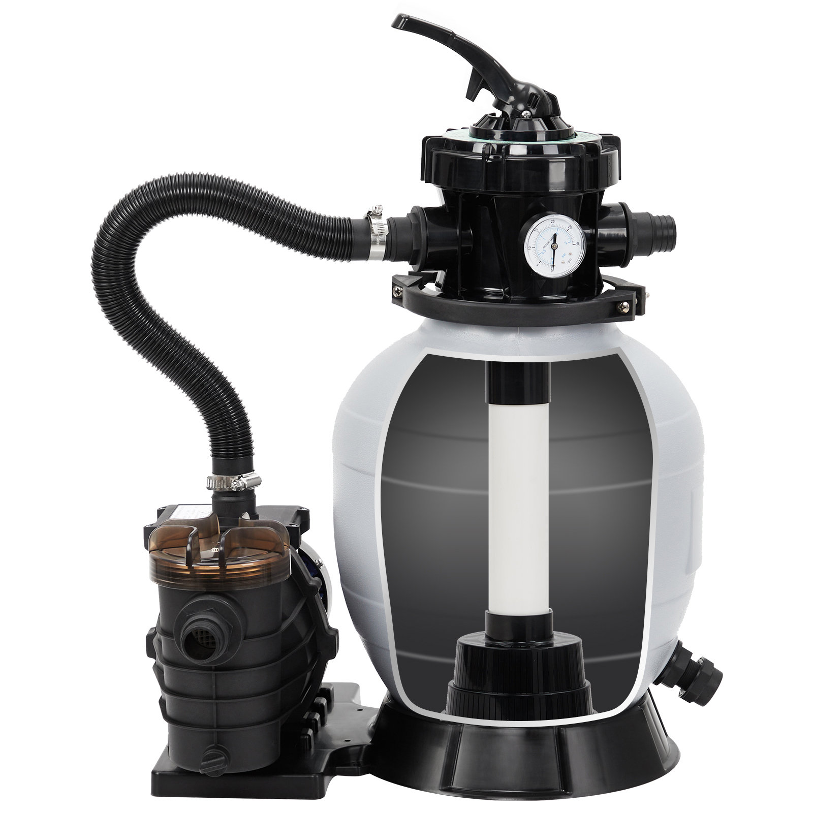 Yesurprise 3/4hp Pool Pump With 3434gph For Pool Up To 8500 Gallons ...