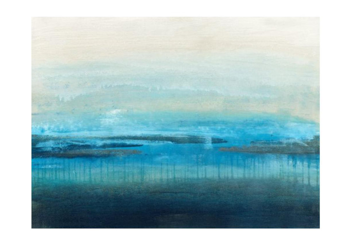 Chelsea Art Studio Blue Streak by Christopher Peter - Painting | Wayfair