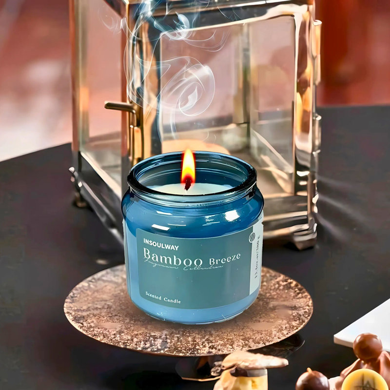 Wrought Studio™ Bamboo Breeze Fresh Scent Jar Candle | Wayfair