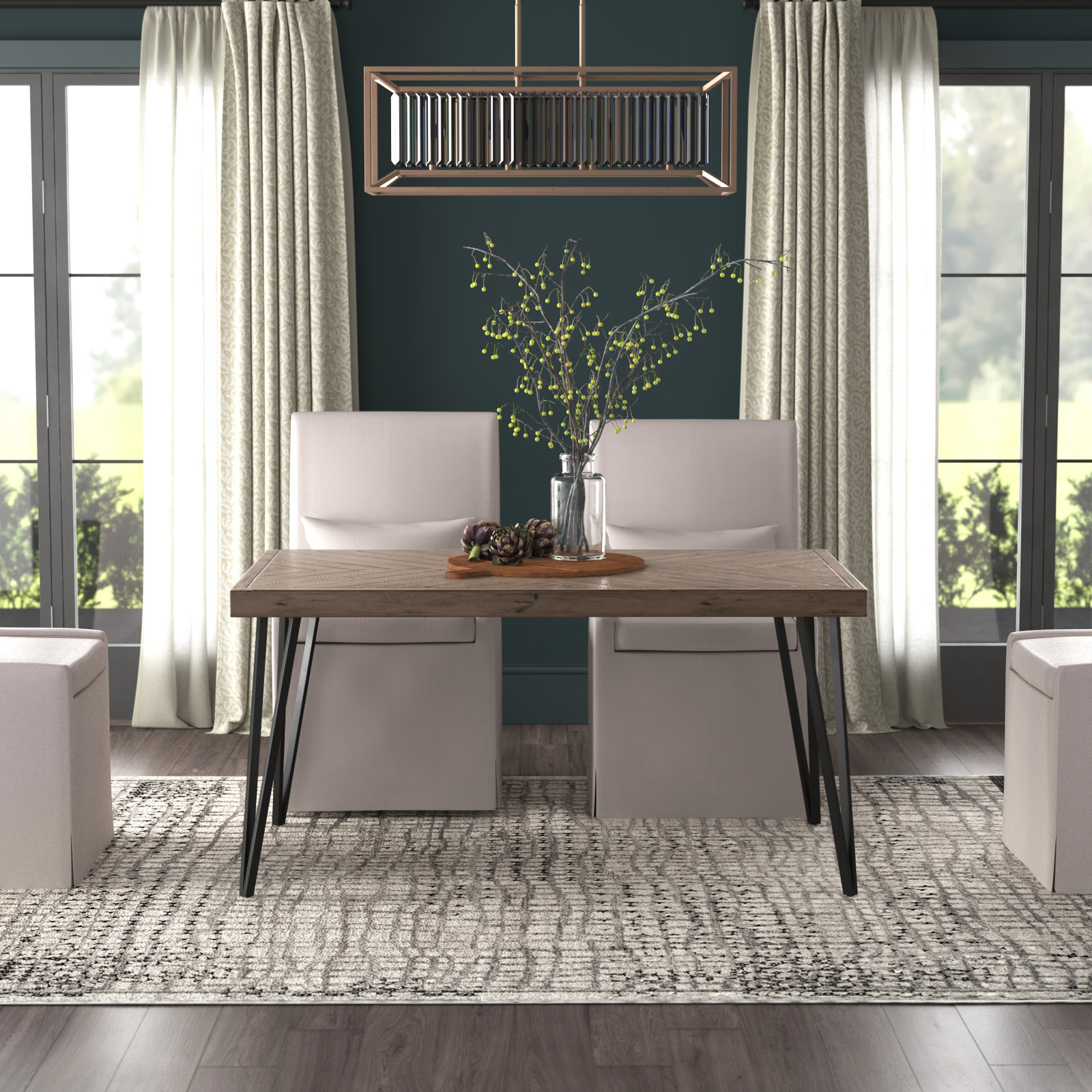 Greyleigh™ Swanscombe Dining Table & Reviews - Wayfair Canada