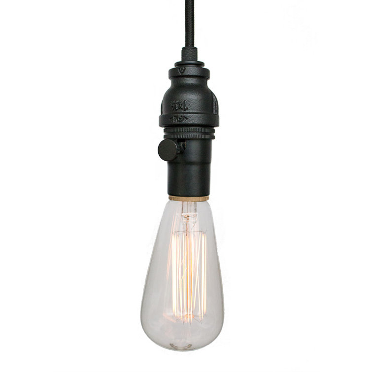 Hammers and Heels 1-Light Single Bulb Pendant | Wayfair