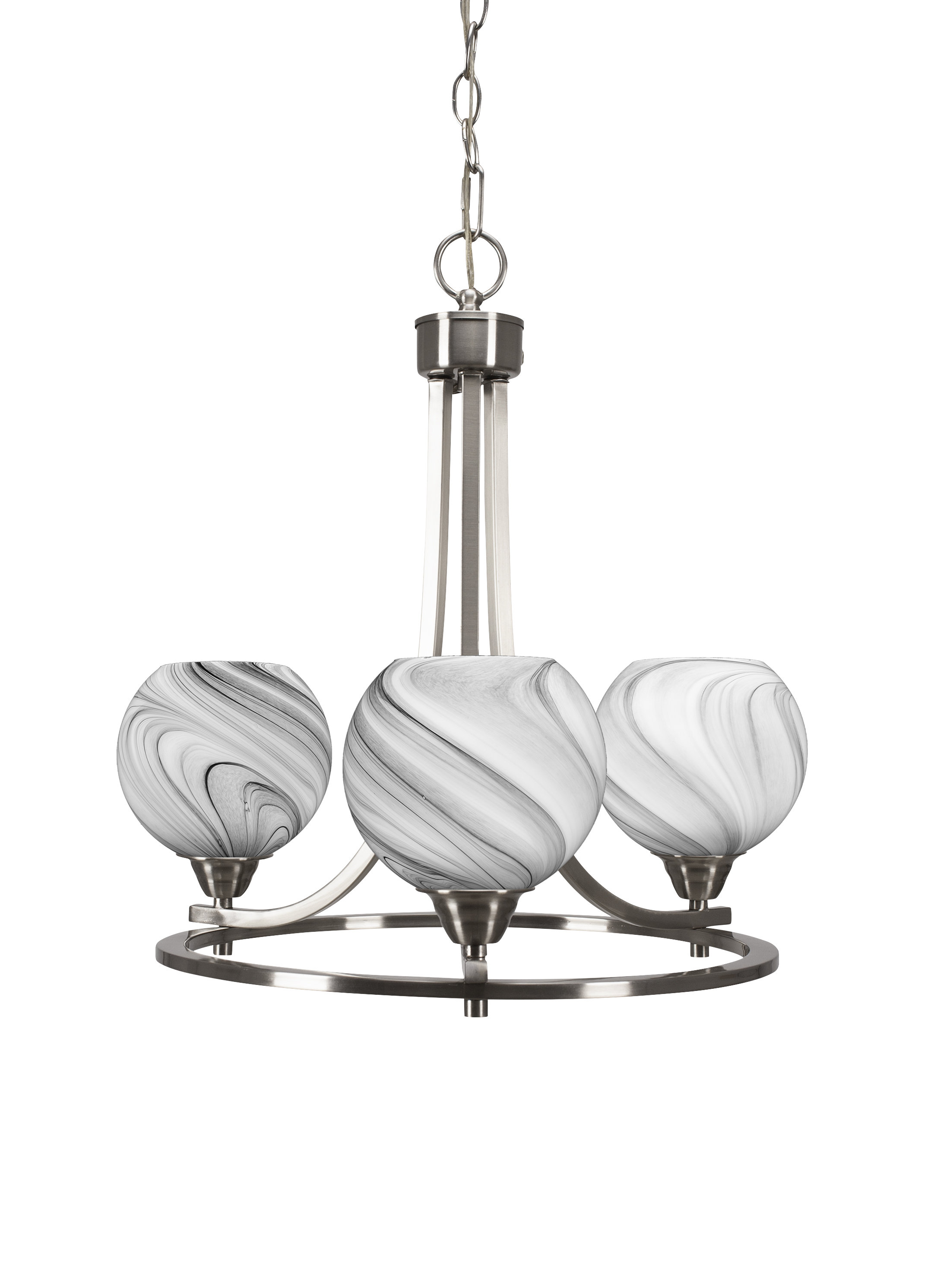 Orren Ellis Jeb Uplight 3-Light Chandelier | Wayfair