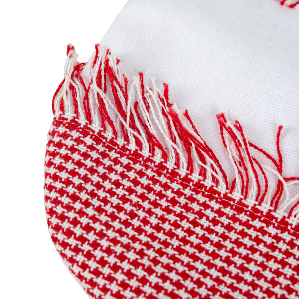 HGTV Home Collection Ric Rac Border Stocking | Wayfair