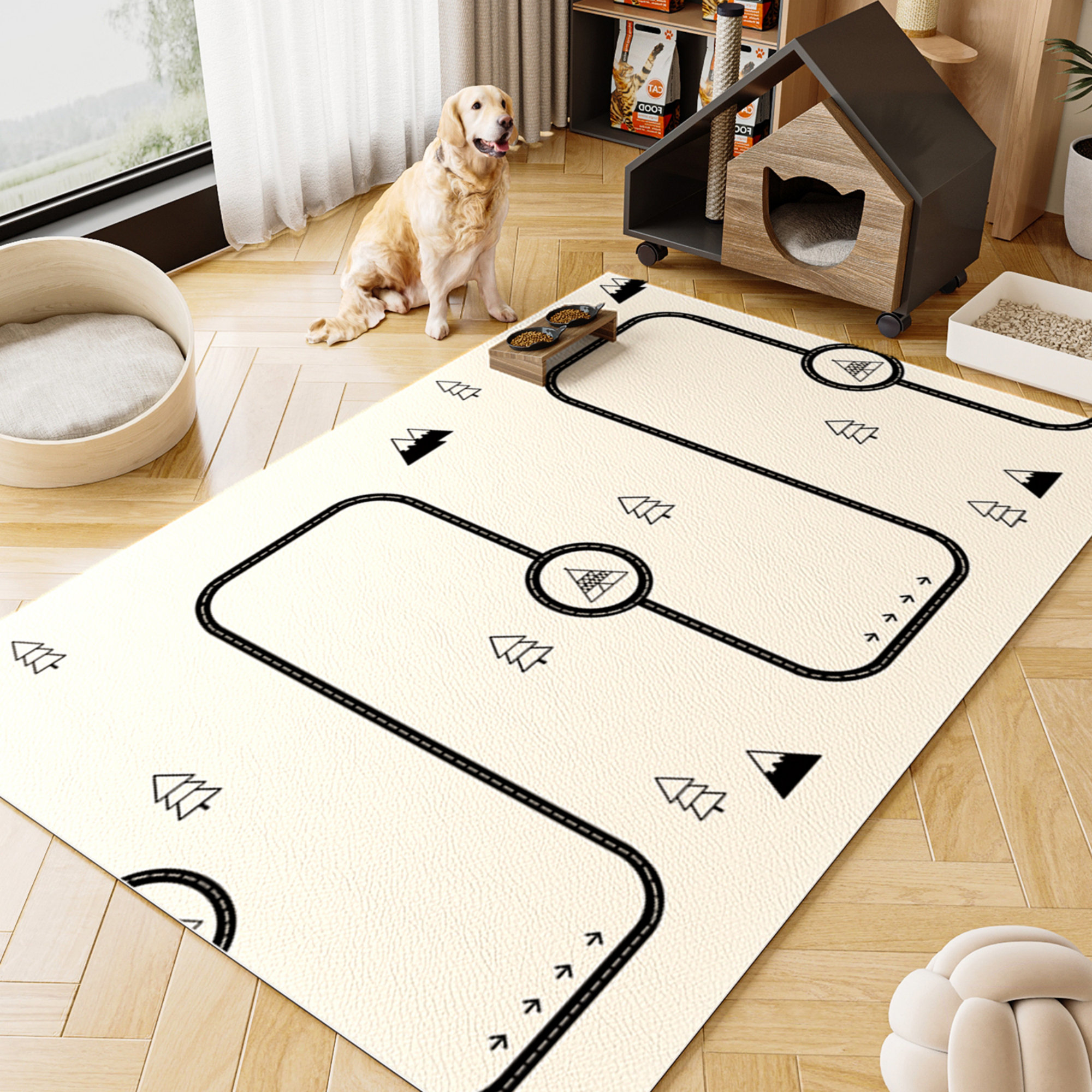 Archie & Oscar™ Pet Mat, Waterproof And Urine Proof PVC Cat Specific ...