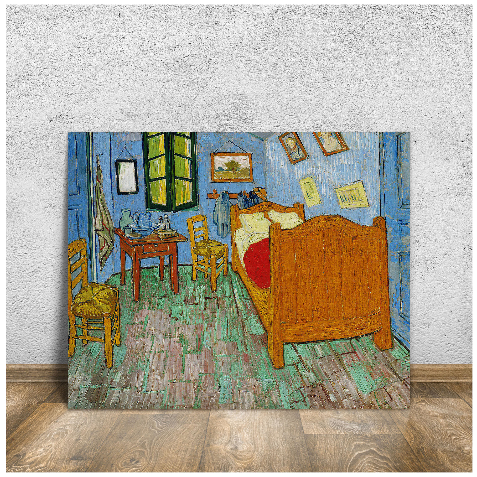 Astoria Grand Bedroom in Arles by Vincent Van Gogh Framed ,The World ...