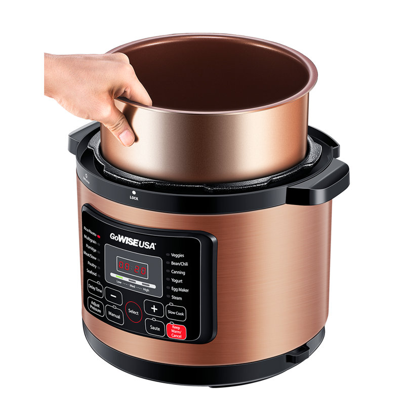 GoWISE USA Electric Pressure Cooker & Reviews | Wayfair