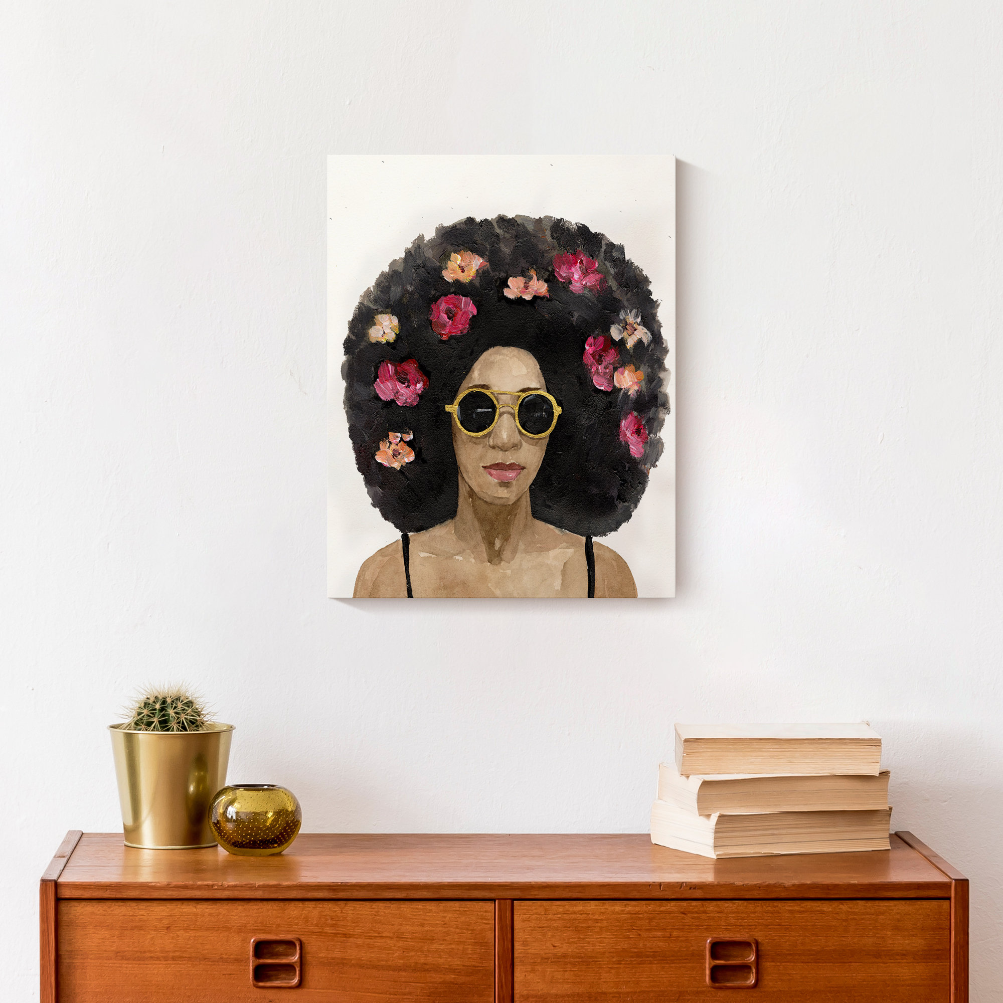 Winston Porter Flowers For Fun On Canvas Print | Wayfair