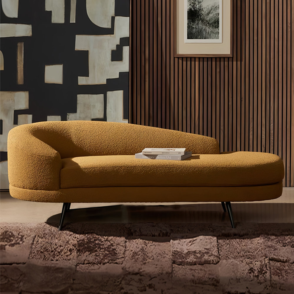 Comfort Zone Furniture.e Creative simple arc leisure home chaise longue ...