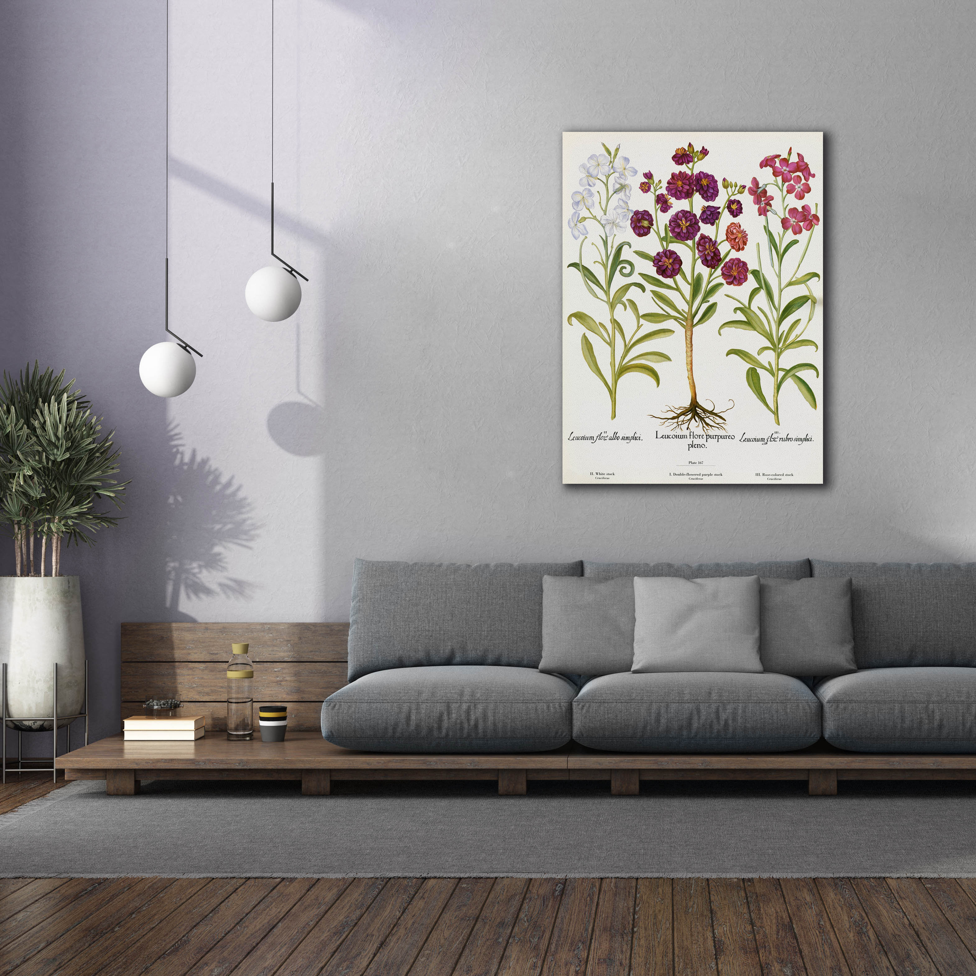 Epic Graffiti 'Leucoium Flore' by Art Licensing Studio Canvas Wall Art ...