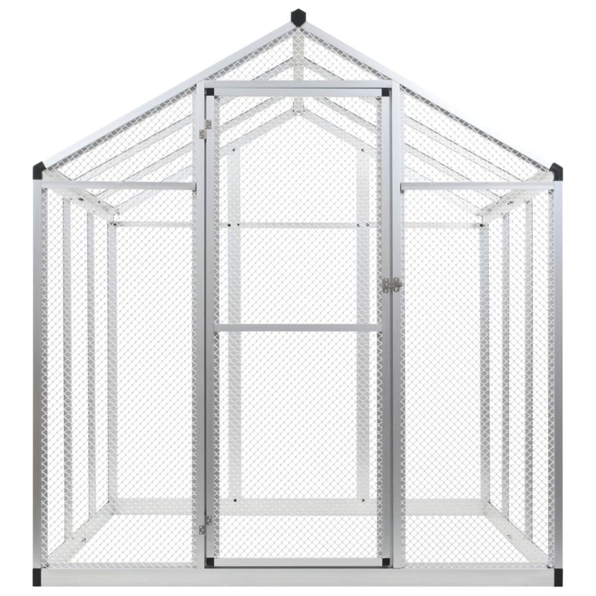 Tucker Murphy Pet™ Outdoor Aviary Walk-in Aviary with Hinged Door Large ...