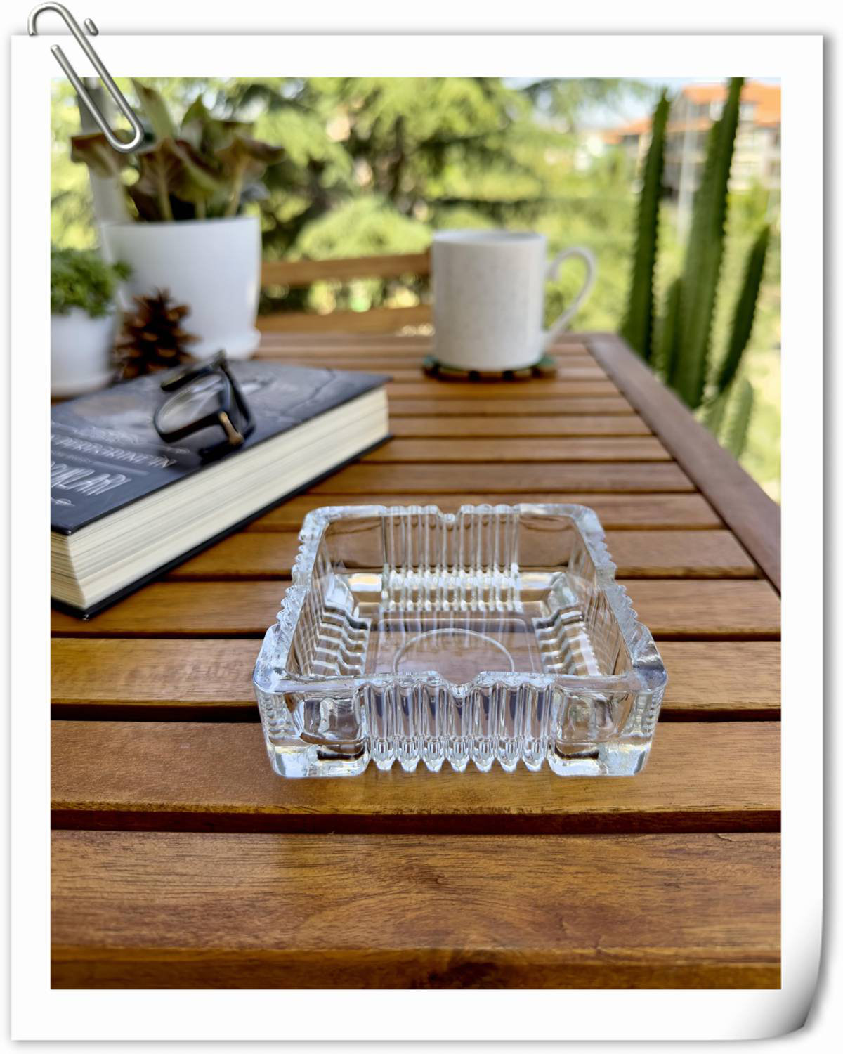 Rephen Glass Ashtrays For Cigarettes, Portable Decorative Modern ...