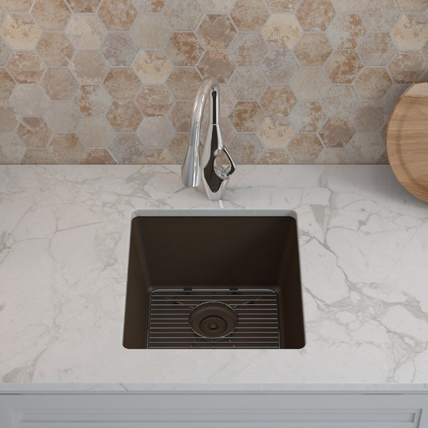 Lexicon Quartz Lexicon Platinum 16 Inch Quartz Composite Kitchen/Bar ...