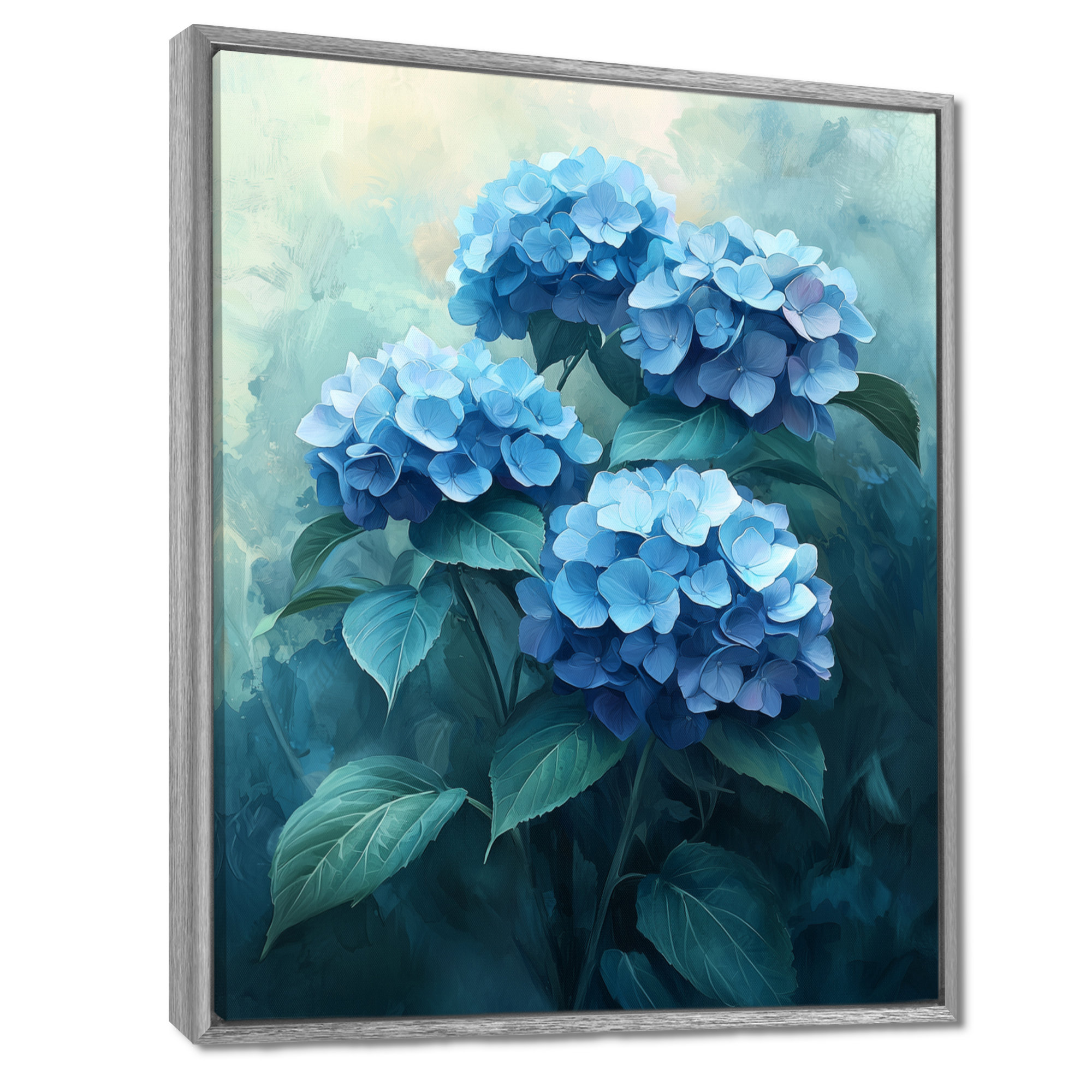 Winston Porter Hydrangea Blossom Harmony I - Hydrangea Wall Art for ...
