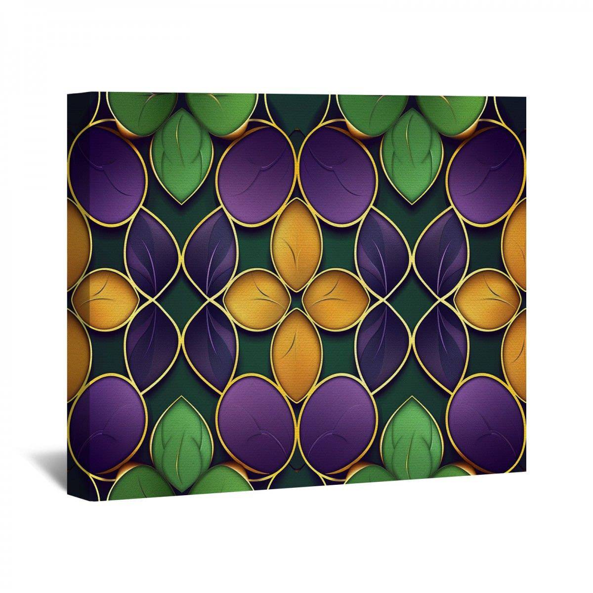 Latitude Run® " Leaf Motif " on Canvas | Wayfair