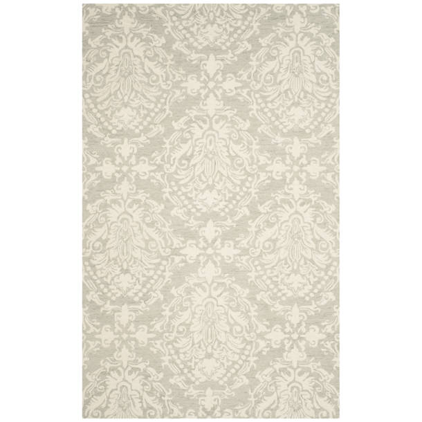 Langley Street Ferrera Hand Knotted Wool Floral Rug & Reviews | Wayfair