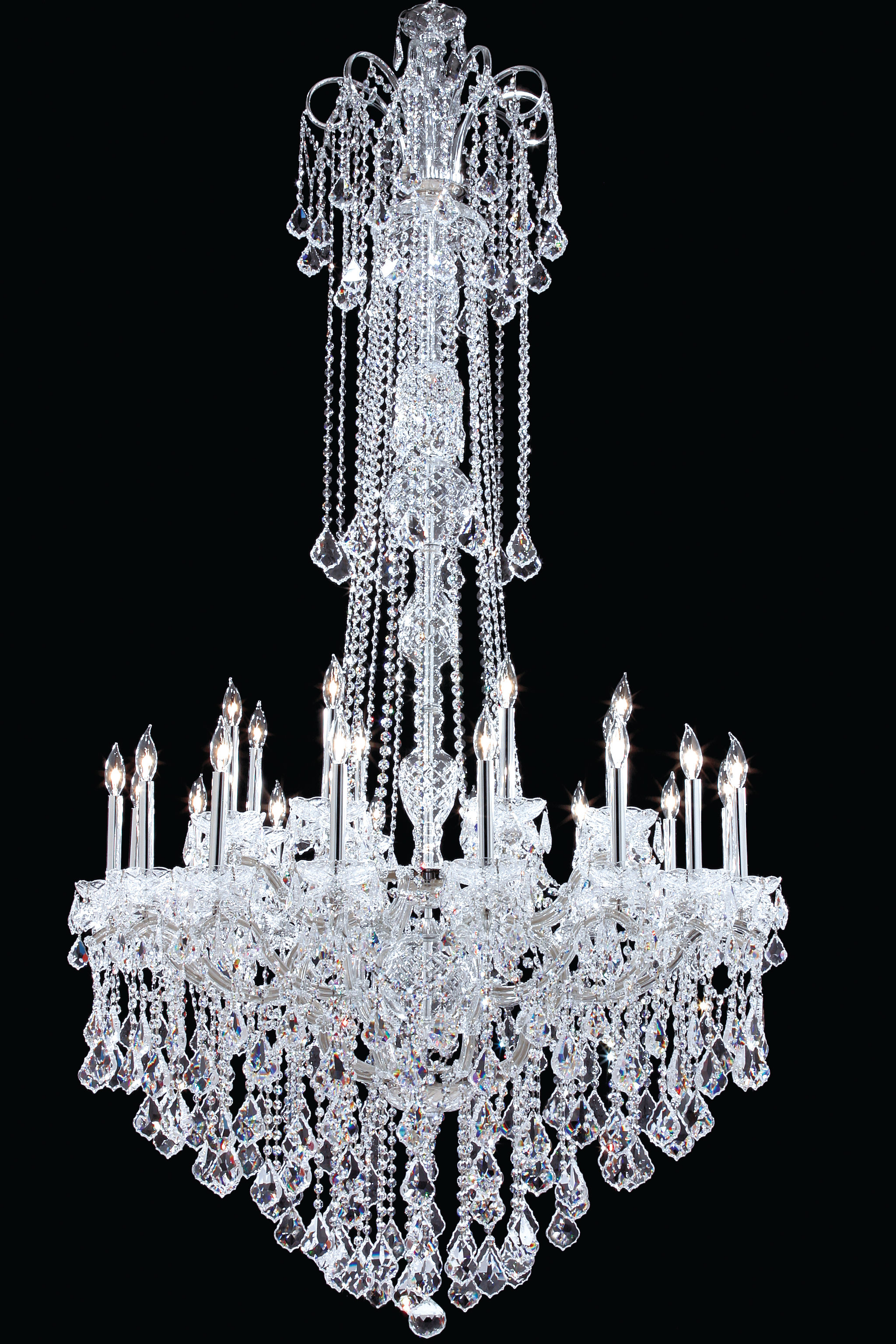 James R. Moder Maria Elena Dimmable Classic / Traditional Chandelier ...