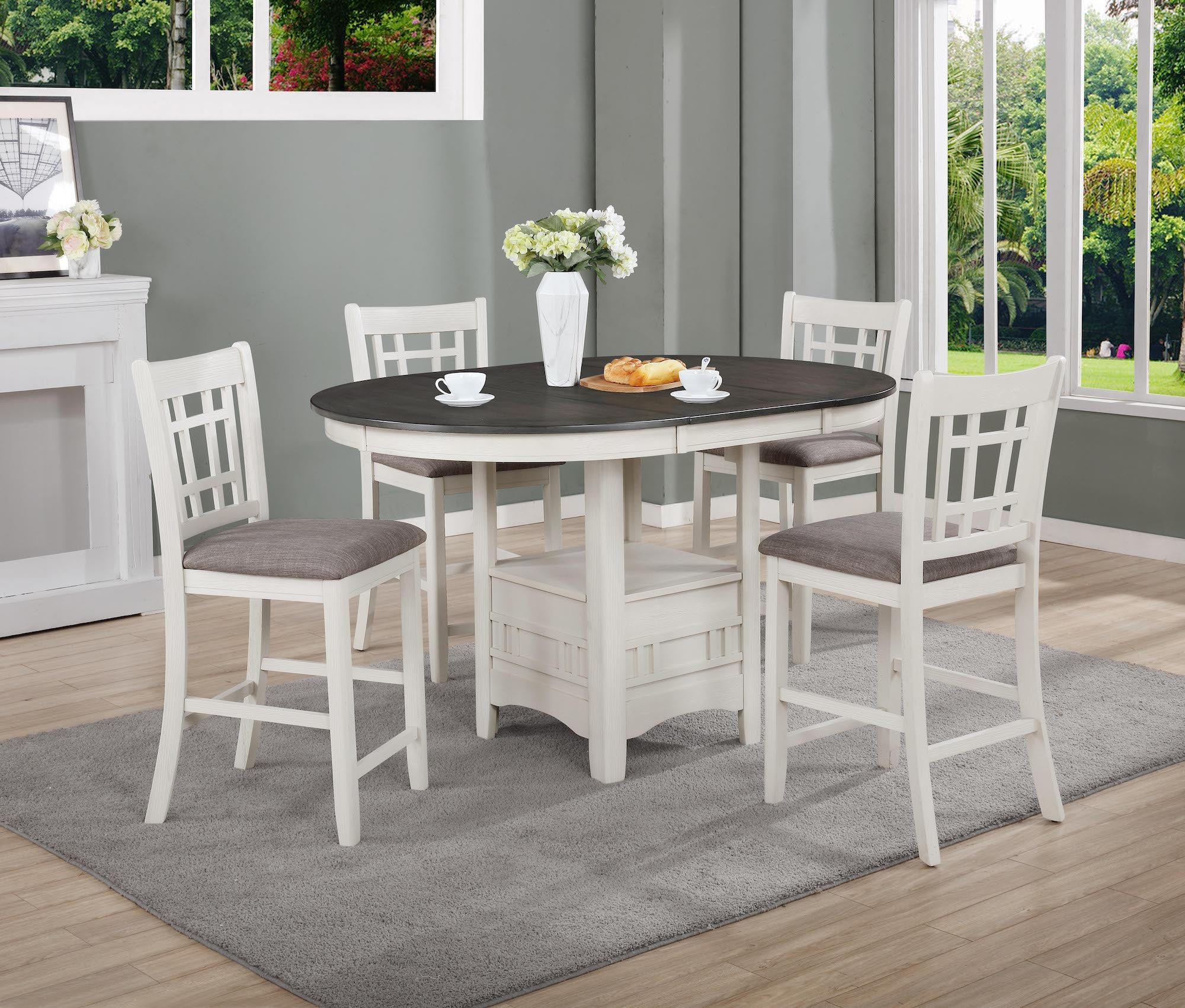 Red Barrel Studio® Extendable Dining Set | Wayfair