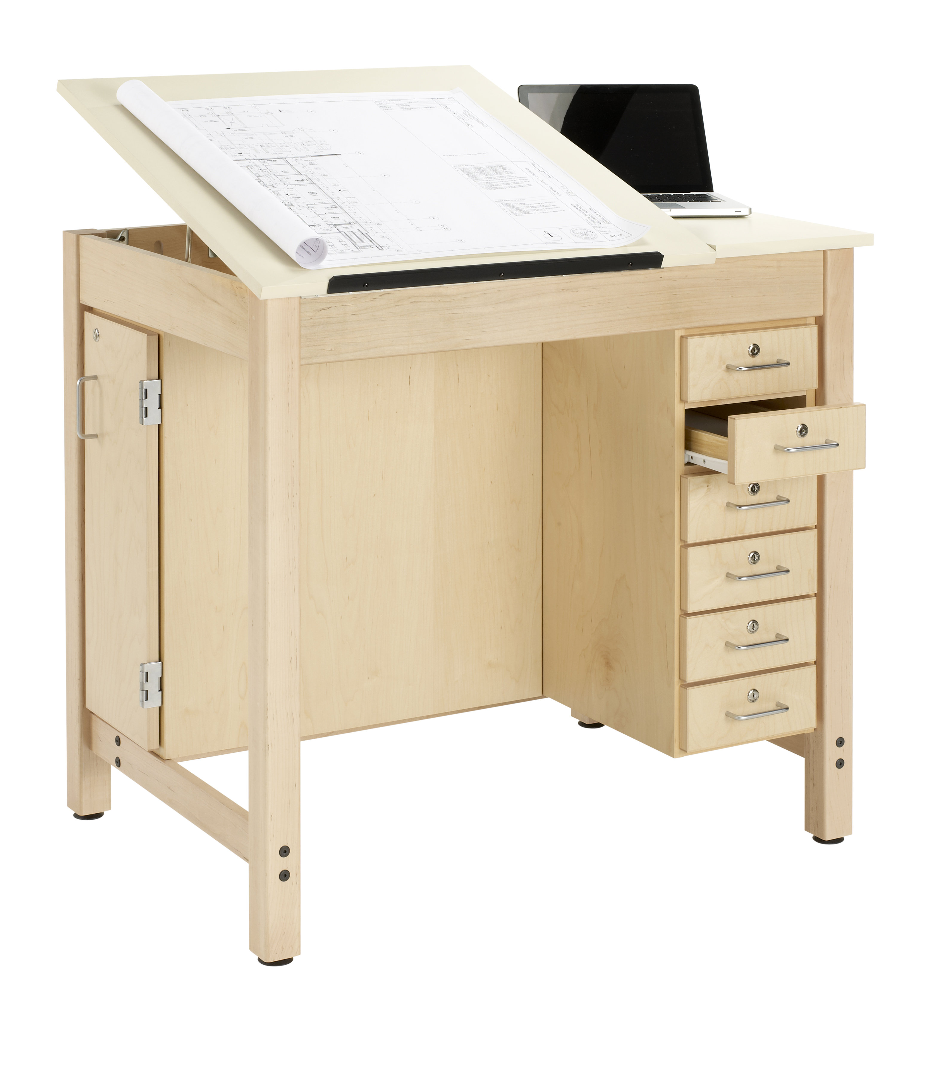 Diversified Woodcrafts Solid Wood Drafting Table | Wayfair