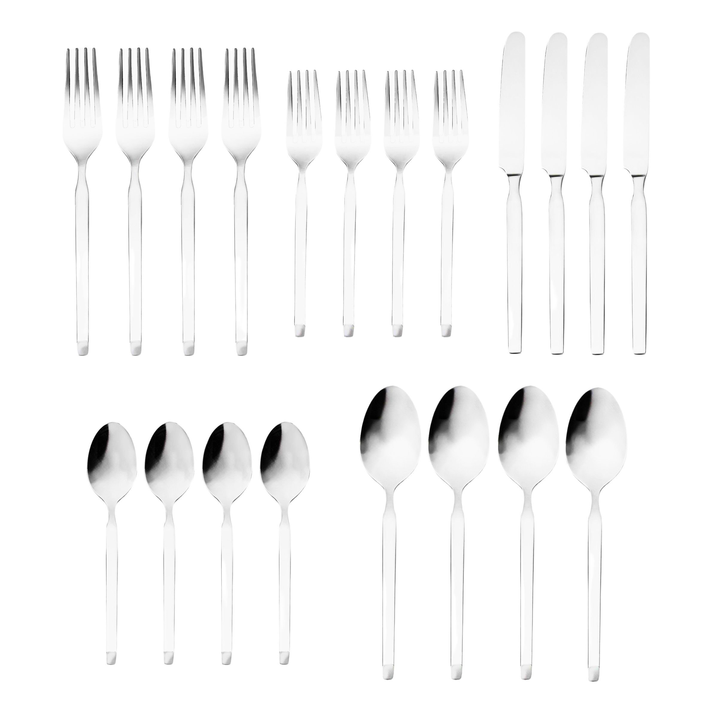 Wayfair Samples Alexis 18/10 Stainless Steel 20 Piece Flatware Set ...